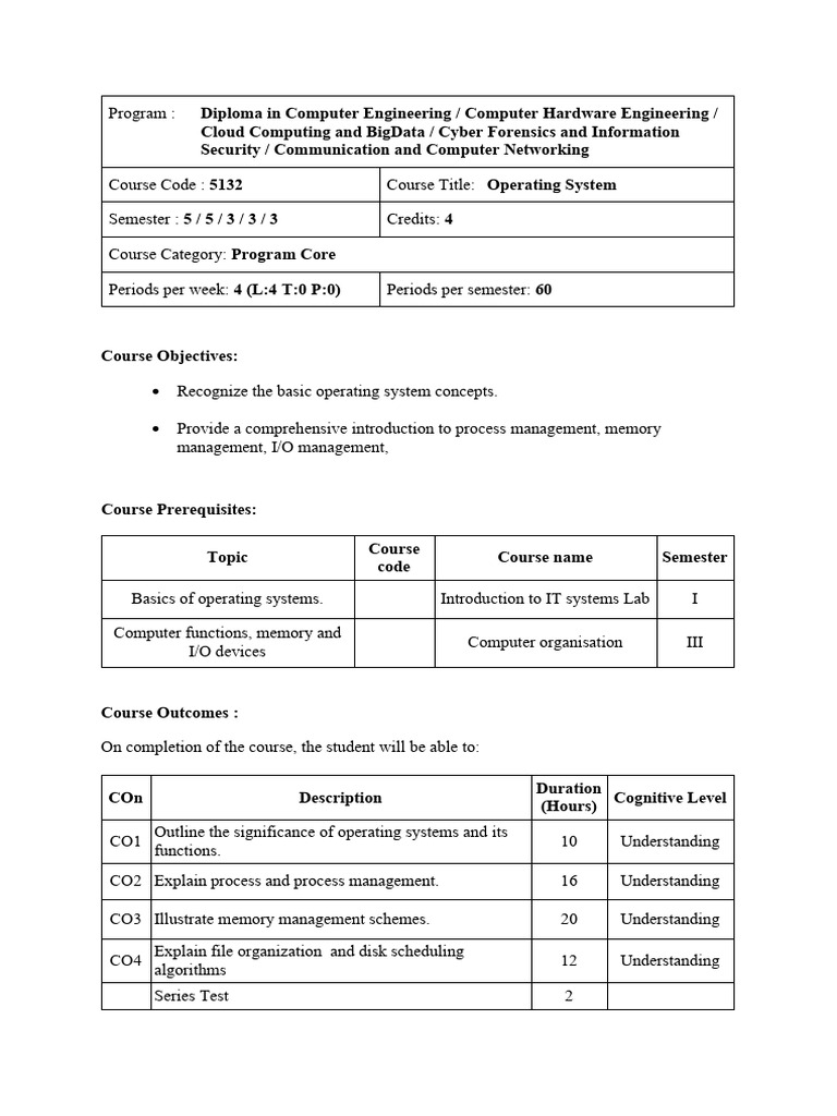 5132 | PDF | Scheduling (Computing) | Operating System