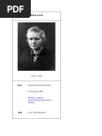 Marie Curie's Notebooks in Public Domain | PDF