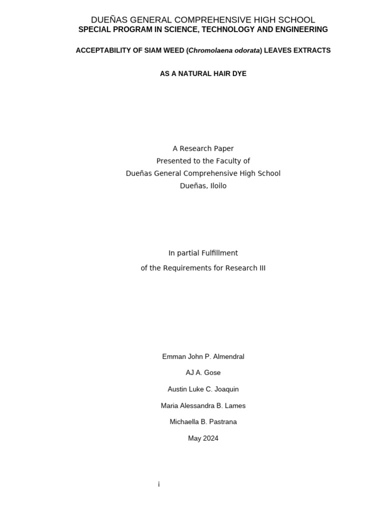 Template Preliminary Pages | PDF | Color