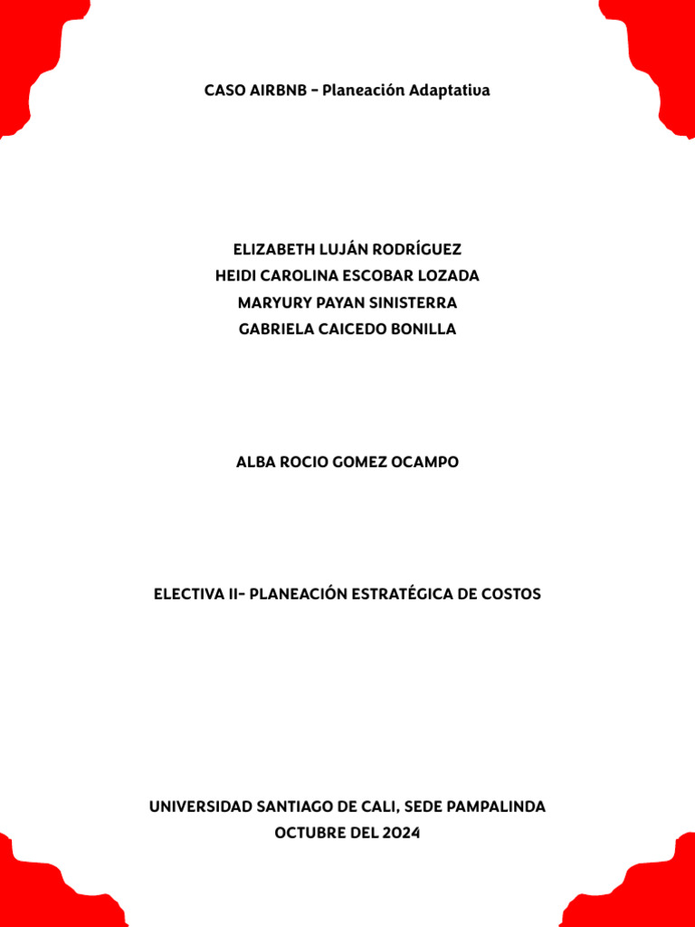 Caso Airbnb | PDF | Airbnb | La seguridad informática