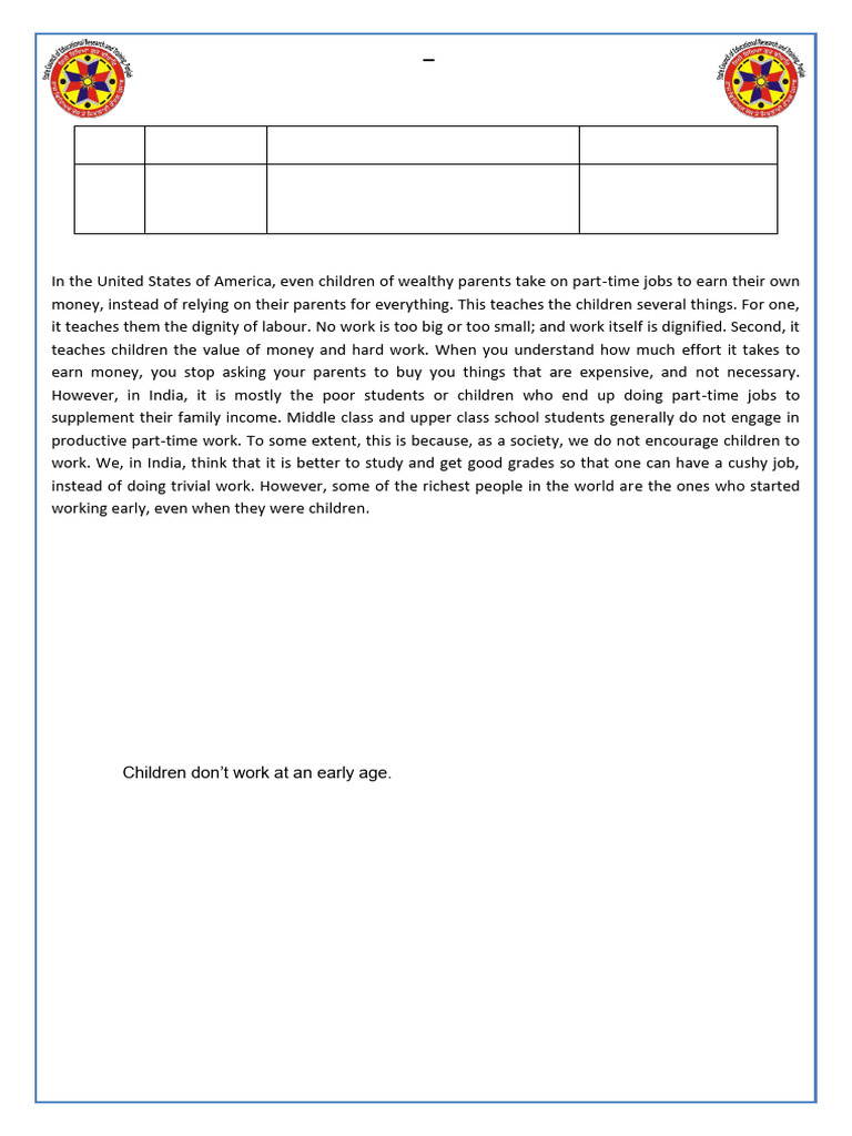 CEP C-9 English Practice Sheet 01 | PDF | Economies
