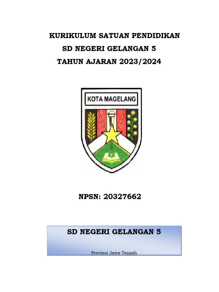 KTSP 2023 - 2024 | PDF