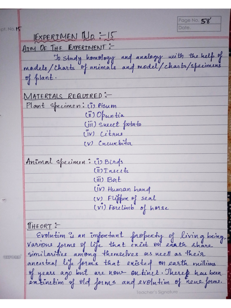 Bio Experiment 15 | PDF