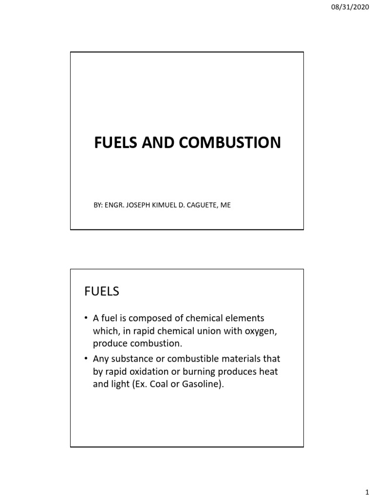 Fuels | PDF | Petroleum | Hydrocarbons