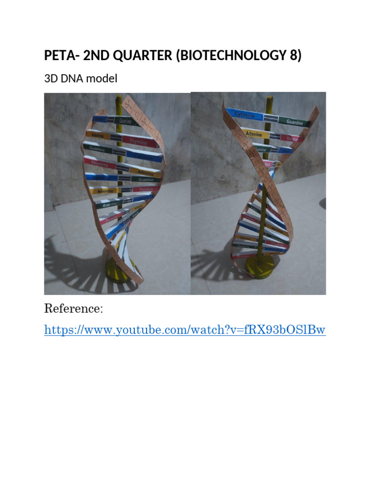 PETA 2ND QUARTER Biotechnology 8 | PDF