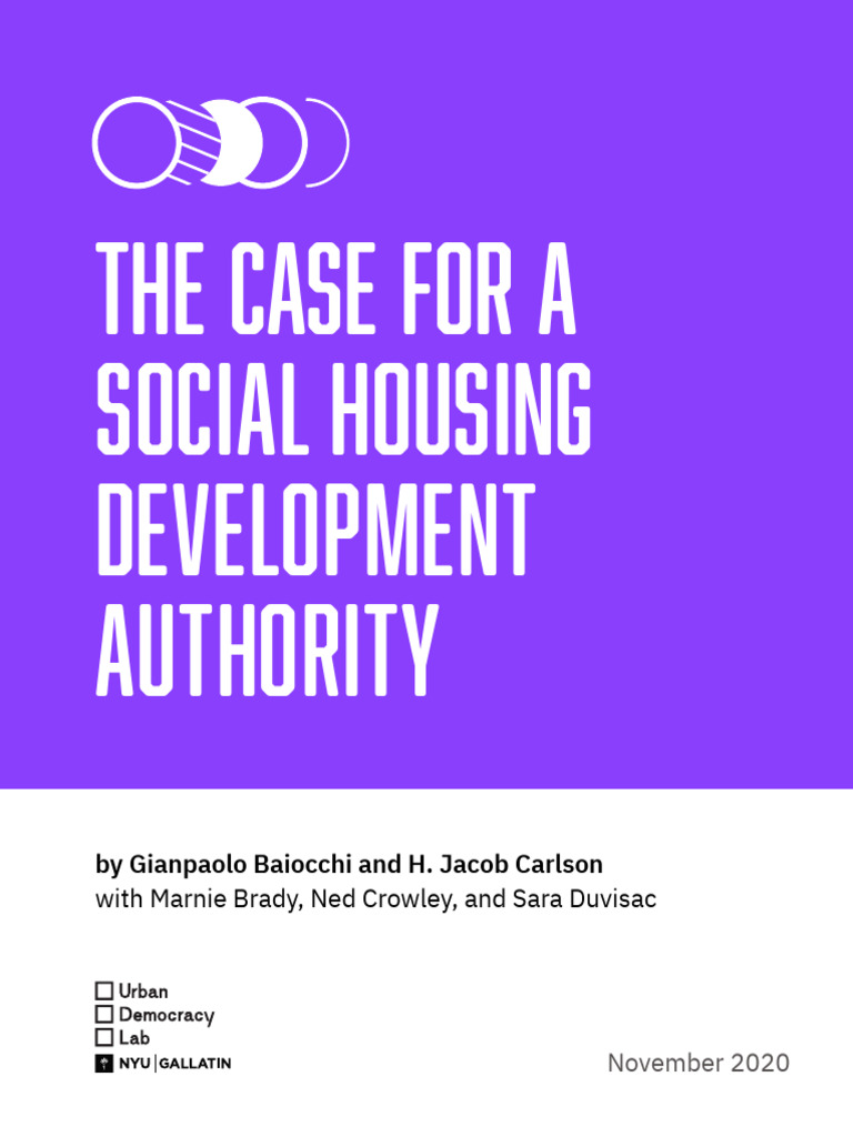 The Case For A Social Housing Development Authority | PDF | Foreclosure ...