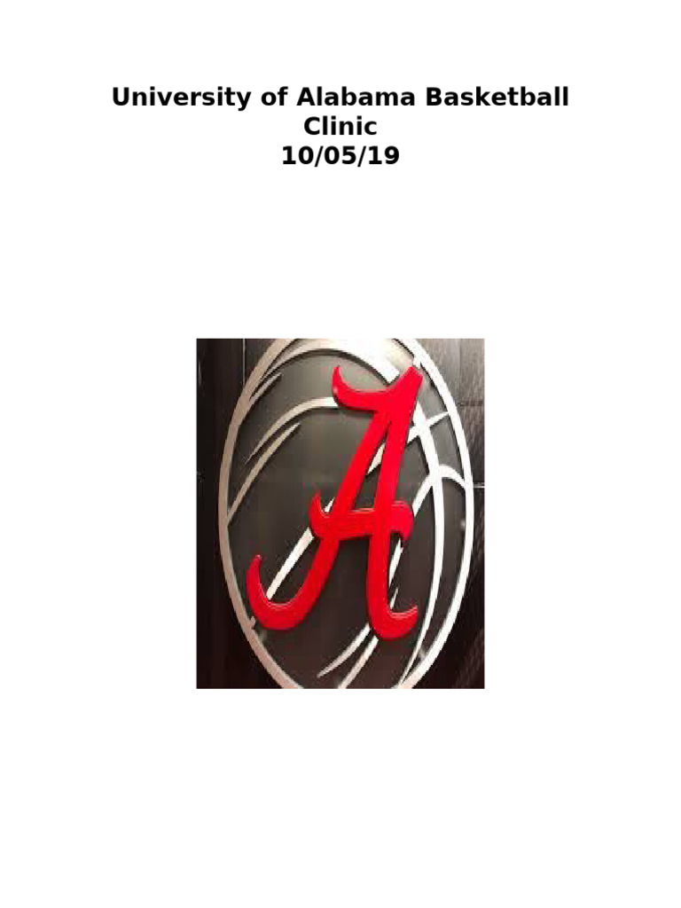 Alabama Basketball Practice Insights | PDF | Basketball Positions ...