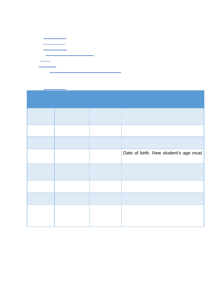 Education Database Schema Overview | PDF