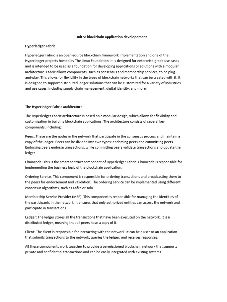 BCT Unit 5 Notes by 32 | PDF | Computing | Distributed Computing