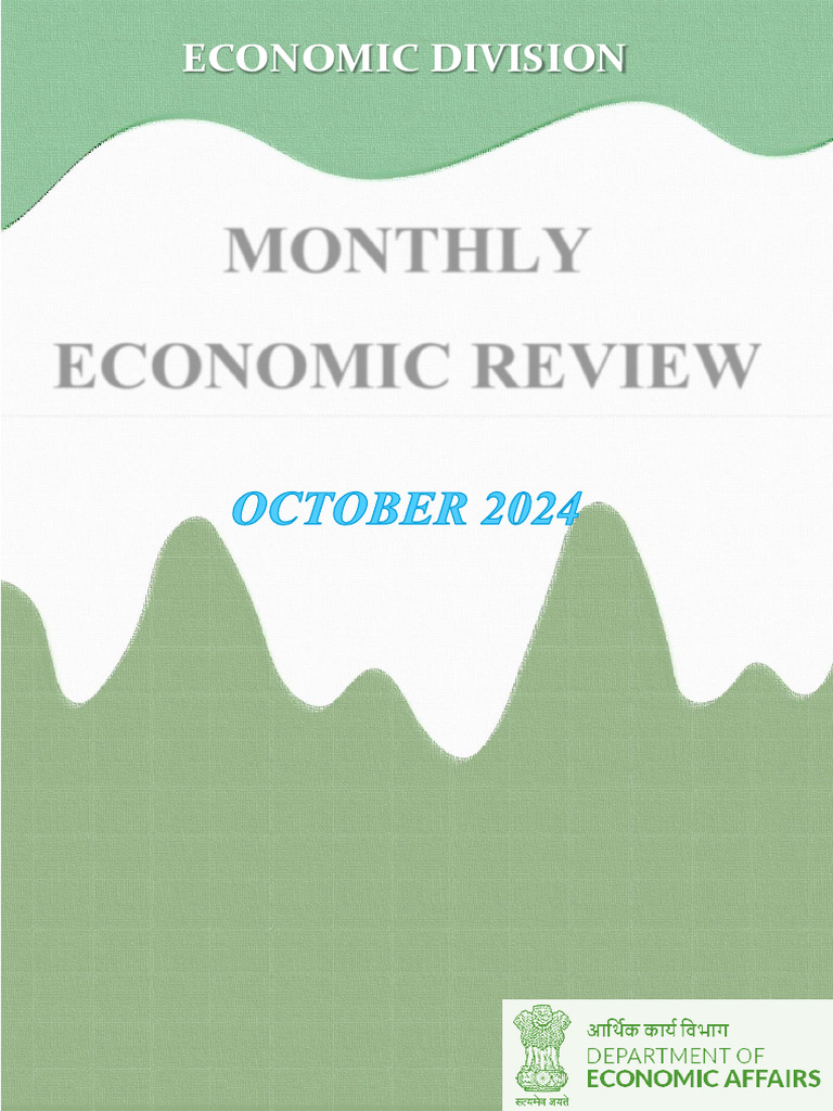 October 2024 Economic Review Insights | PDF | Inflation | Monetary Policy