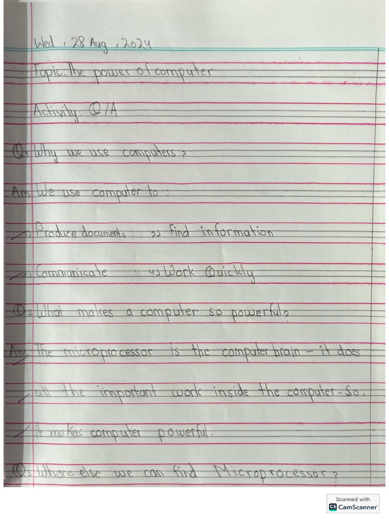 Grade 3 Computer | PDF