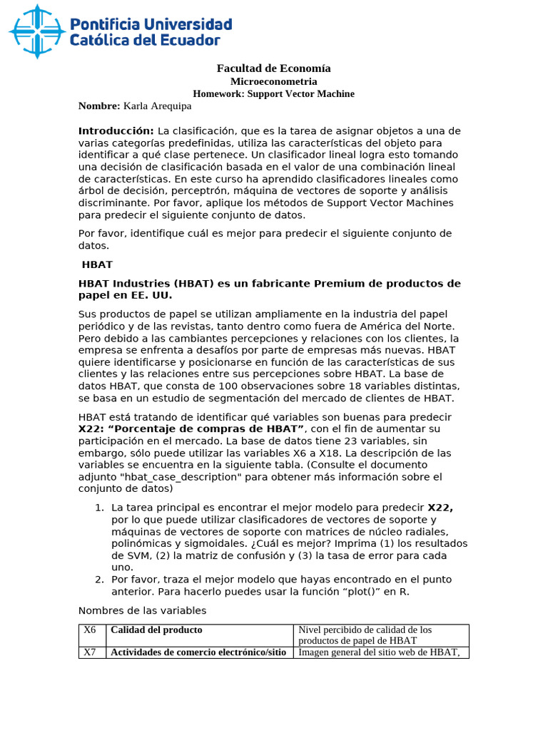 Arequipa Karla - Deber Examen Final | PDF