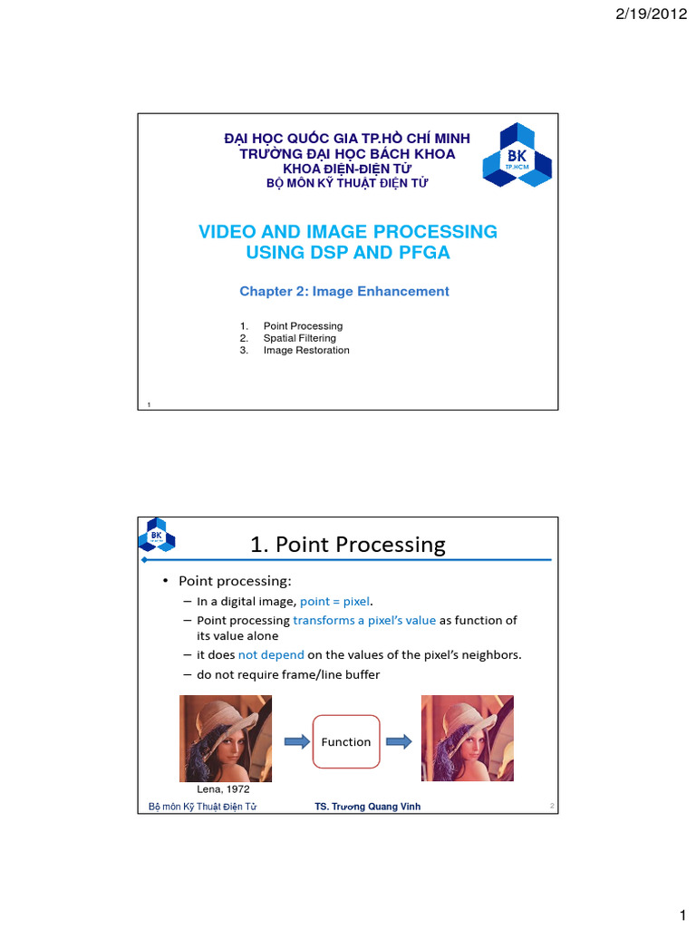 Video-And-Image-Processing-Using-Dsp-And-Fpga - Truong-Quang-Vinh - Vip-Ch2-P1 ...