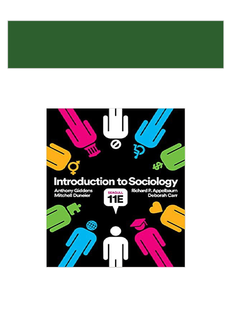 PDF (Ebook PDF) Introduction To Sociology 11th Edition by Deborah Carr ... PDF (Ebook PDF) Introduction To Sociology 11th Edition by Deborah Carr ...