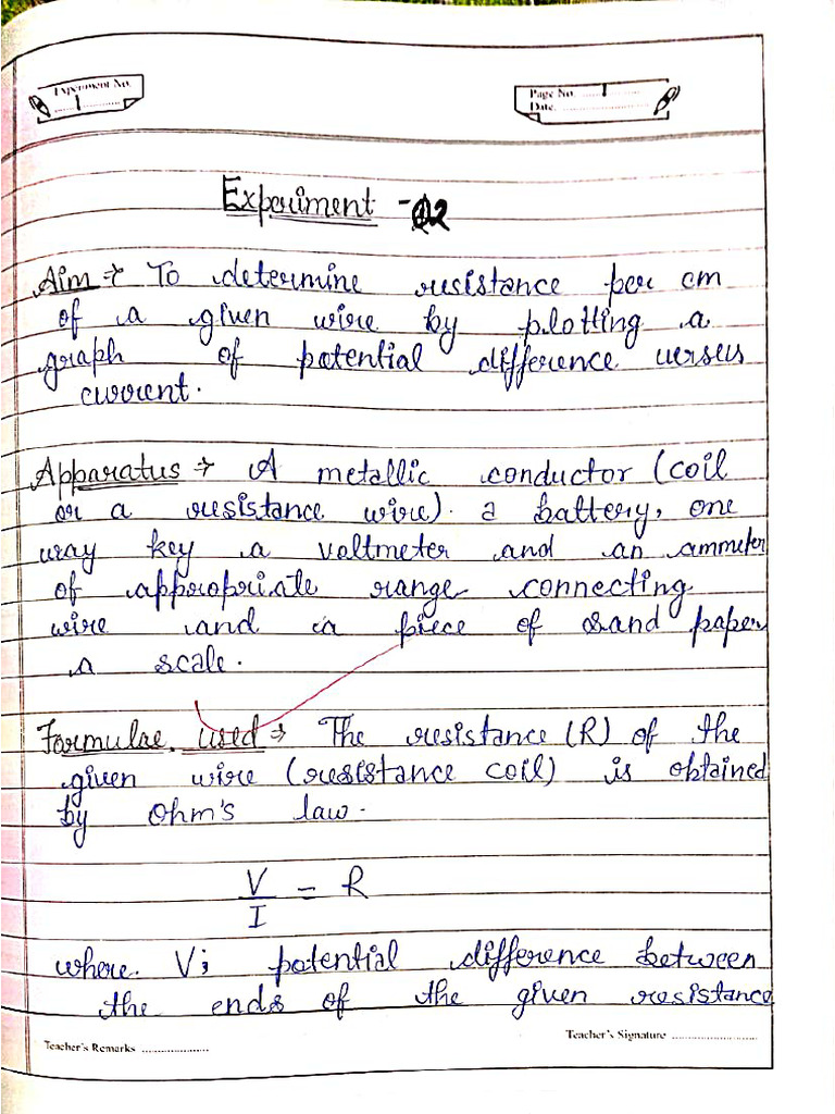 Physics Practical Work 2024 - 2025 | PDF