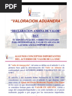 0007 Declaración Andina Del Valor | PDF