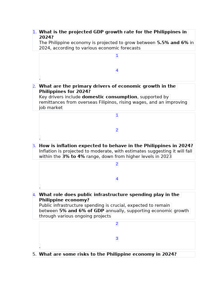 General Knowledge Reviewer 3 | PDF | Economy Of The Philippines ...