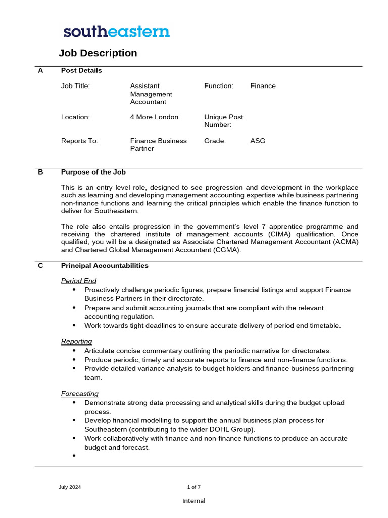 Aspiring Management Accountants | PDF | Management Accounting