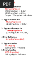 Gadolinium Based Contrast Dosing Charts | PDF
