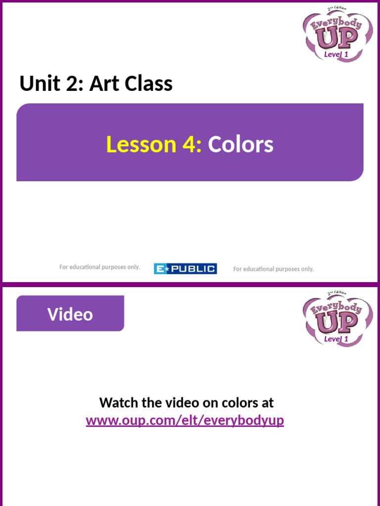 EU2e L1 Unit2 Lesson4 | PDF | Psychophysics | Image Processing