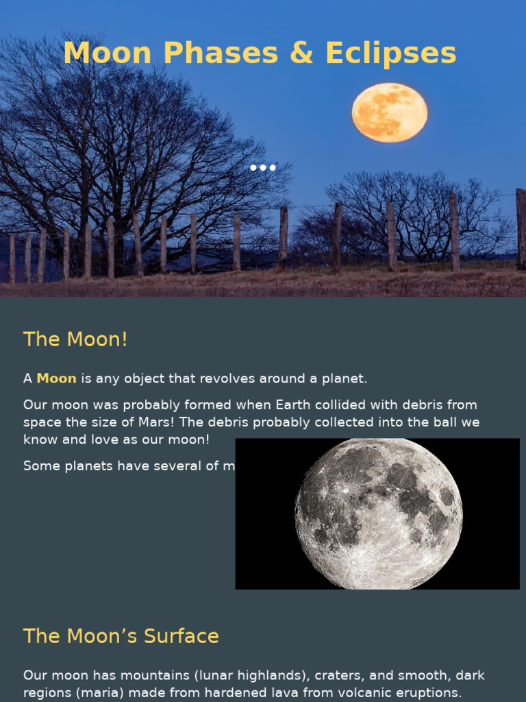 DiPietro's Moon Phases & Eclipses | PDF | Moon | Eclipse