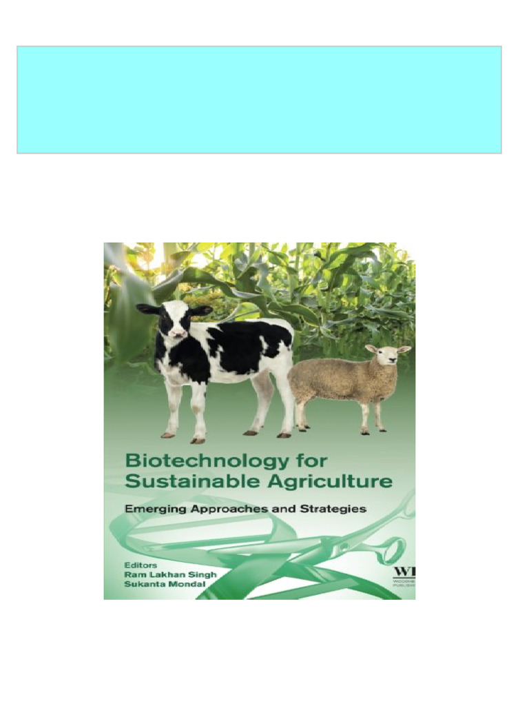 Biotechnology For Sustainable Agriculture Emerging Approaches and ... Biotechnology For Sustainable Agriculture Emerging Approaches and ...