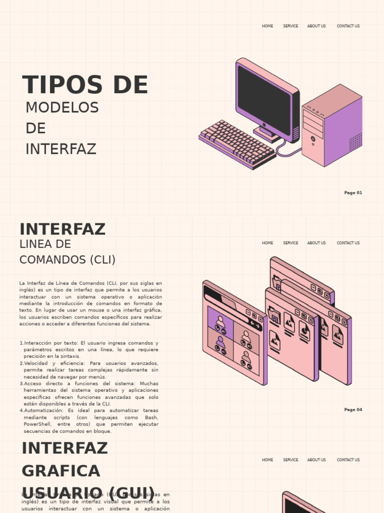 Pink and Purple Illustrative Computer Technology Presentation | PDF ...