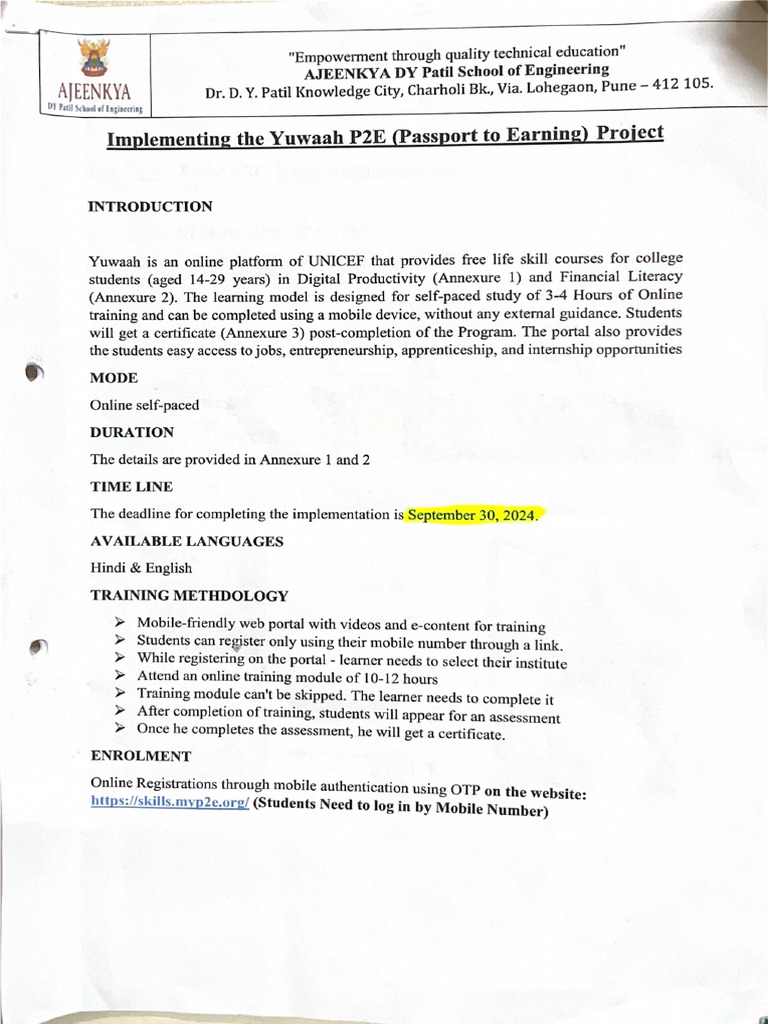 Pdf P2e Program Steps Pdf