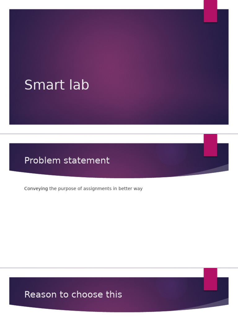 Smart Lab | PDF