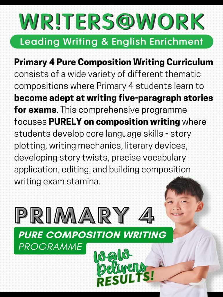 W@W P4 PURE COMPO WRITING Program | PDF
