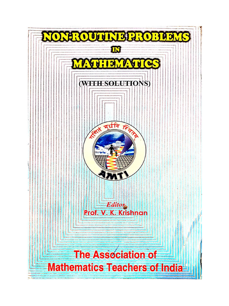Non-Routine Problems in Mathematics | PDF