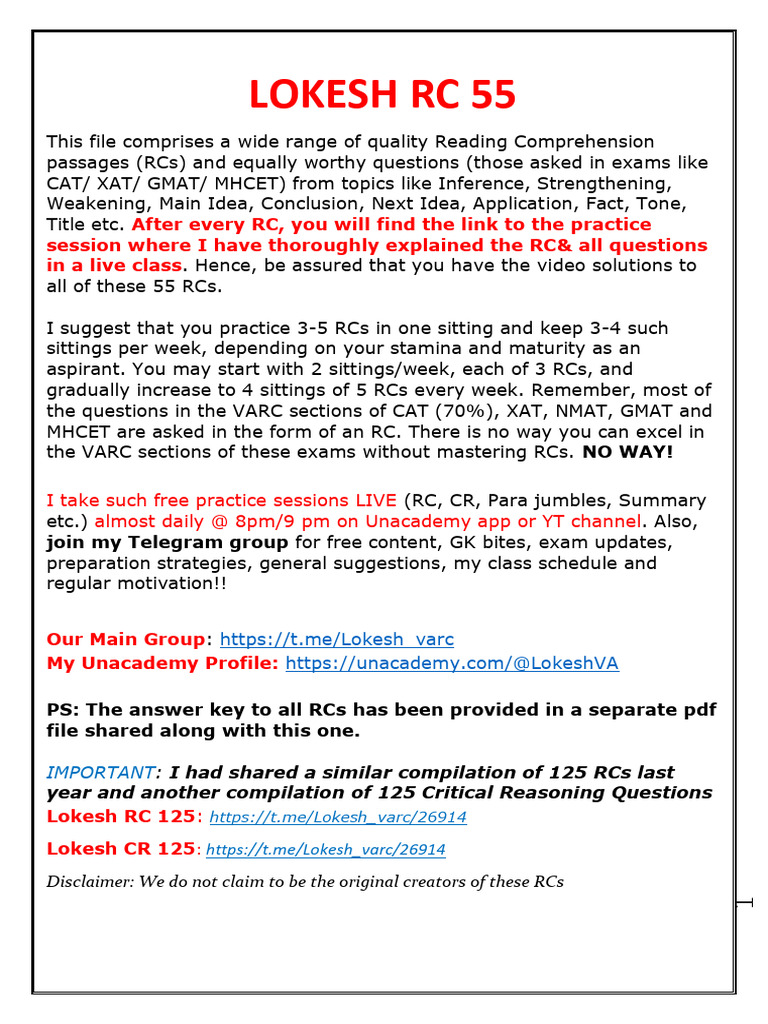 Lokesh RC 55 | PDF | Ragtime | Legume