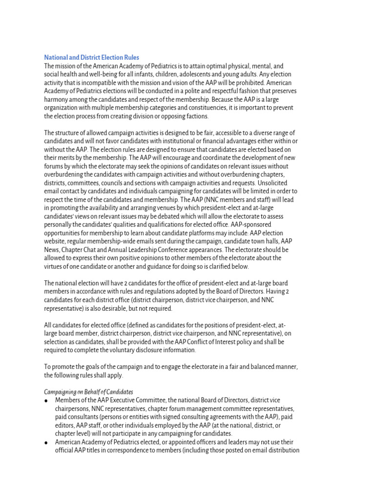 National Election Campaign Rules | PDF | Social Media | Popular Culture ...
