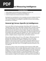 Triarchic Theory of Intelligence | PDF | Intelligence | Behavioural Sciences