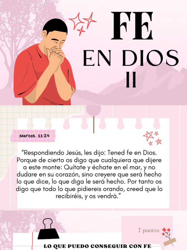 Fe en Dios Ii | PDF | Oración | Evangelio de Mateo