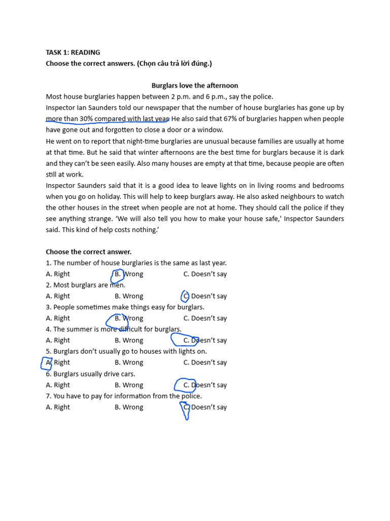 Unit 3 Practice 1 (HW) | PDF | Burglary