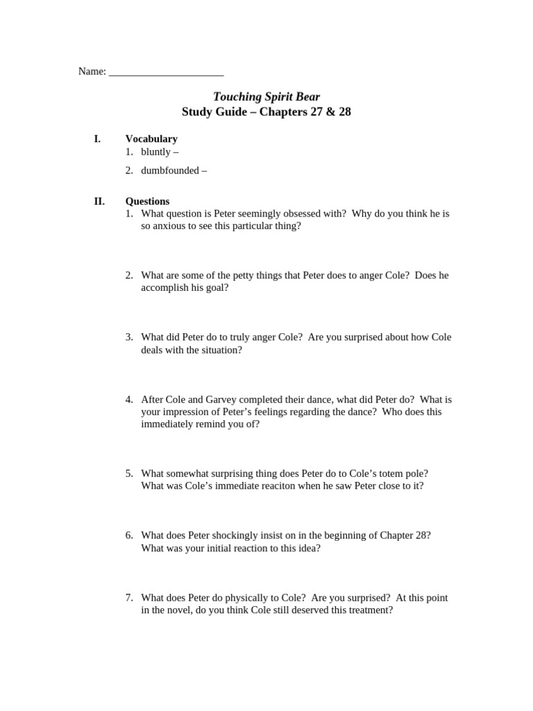 TSB Study Guide Chapters 27-28 | PDF