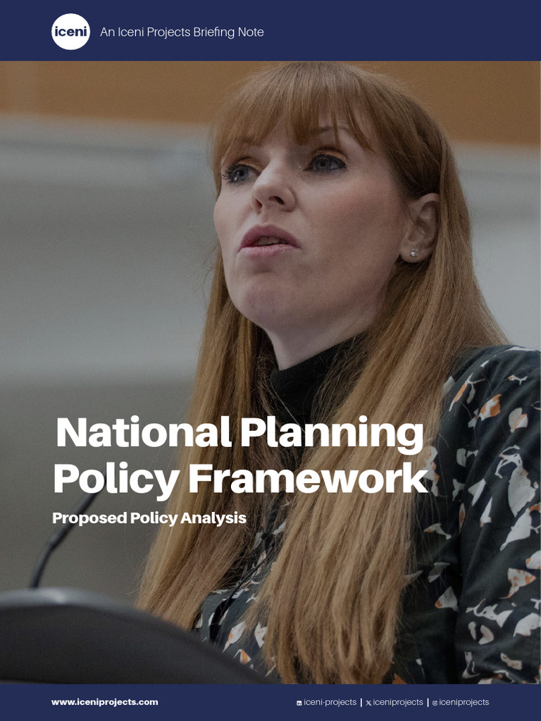 National Planning Policy Framework | PDF | Infrastructure | Logistics