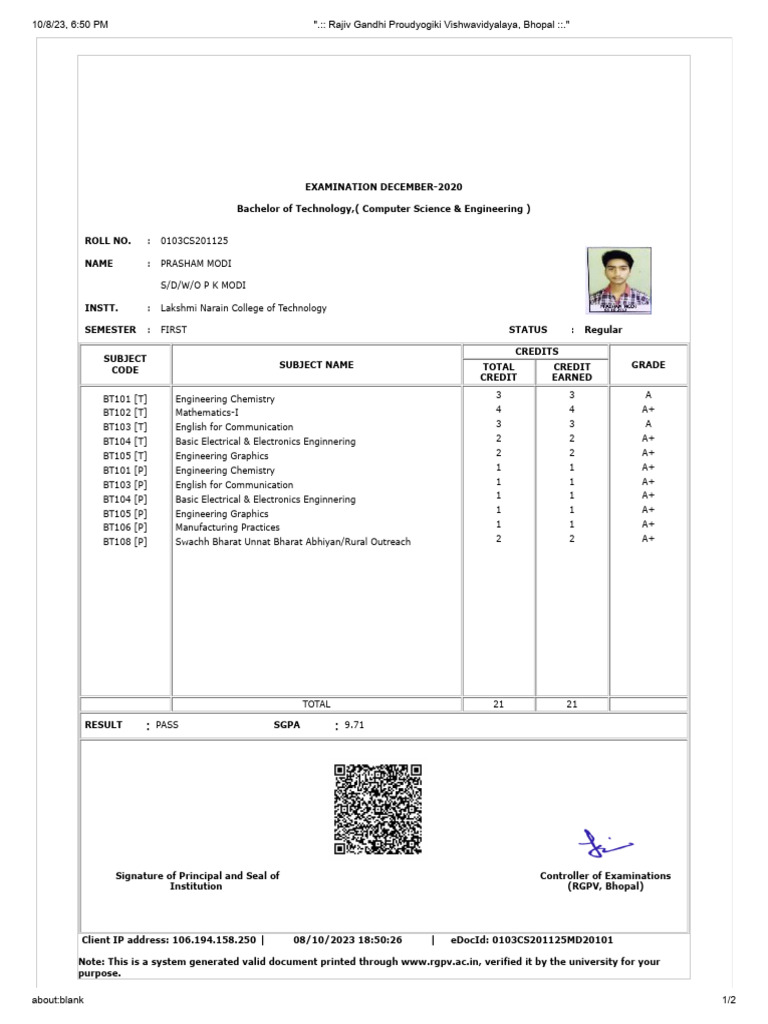 1 Sem | PDF | Physical Sciences | Engineering