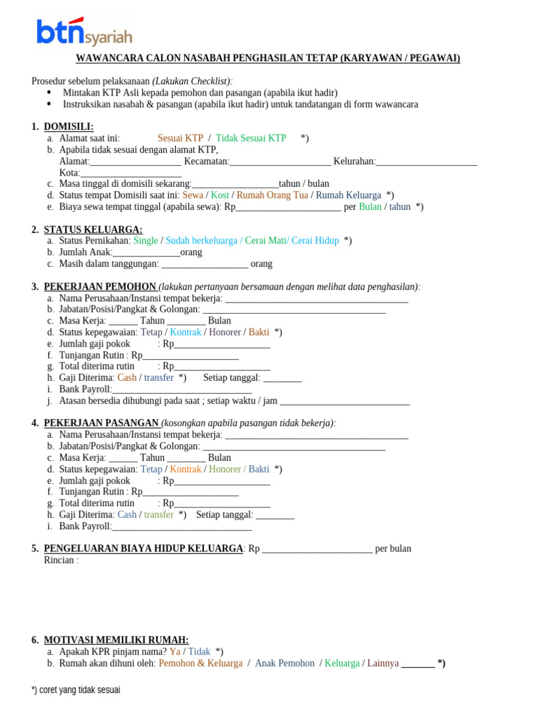 Draft Naskah Wawancara - Baru | PDF