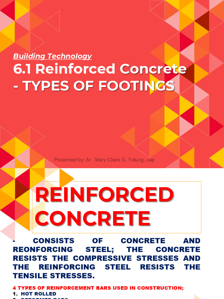 Reinforced Concrete & Footings Guide | PDF | Foundation (Engineering) | Concrete