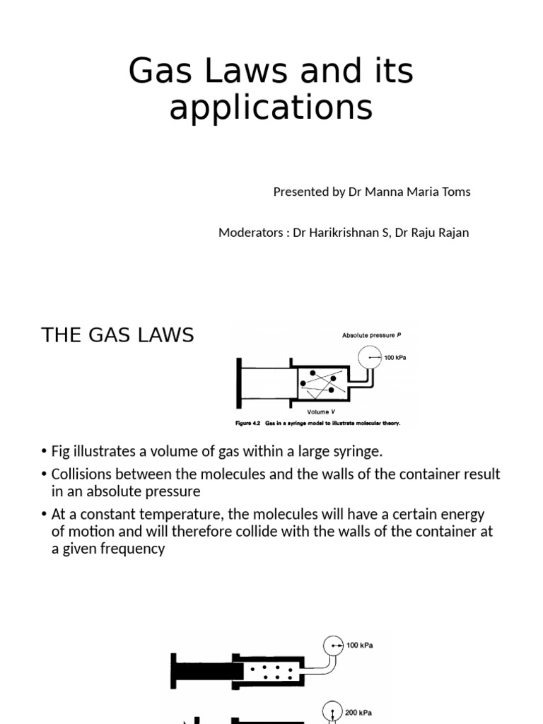 Gas Laws | PDF | Gases | Fluid Dynamics