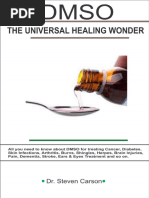 DMSO Use Protocols | PDF | Dimethyl Sulfoxide | Topical Medication