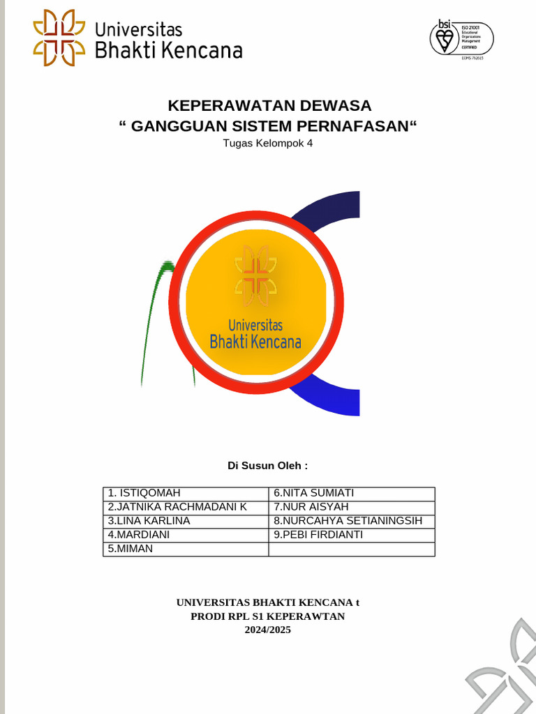 Pebi Firdianti Tugas Kep. Dewasa Kelompok 4ubk | PDF