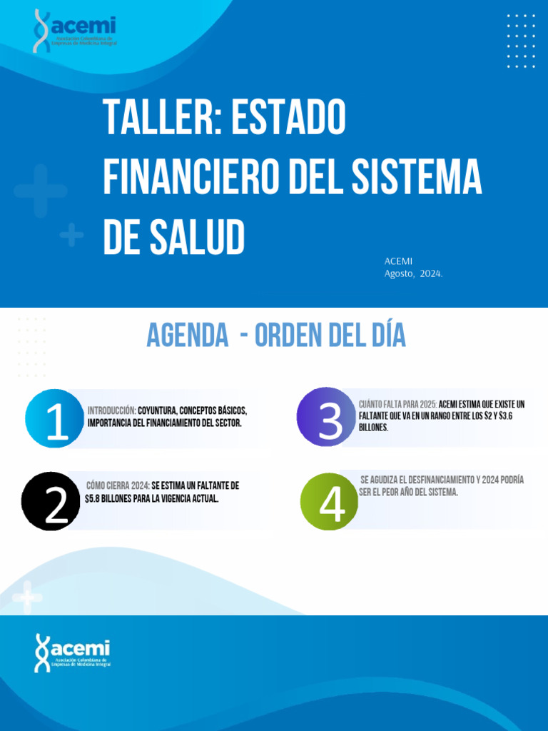 Taller PGN Salud - VF | PDF | Presupuesto | Economias