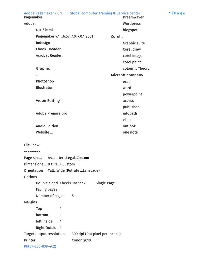 Pagemaker File | PDF | Page Layout | Adobe Photoshop