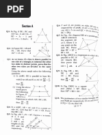 6.triangles PYQs | PDF | Triangle | Elementary Mathematics