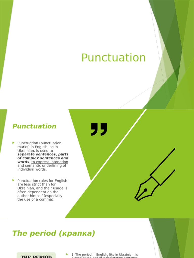 Punctuation | PDF | Comma | Bracket
