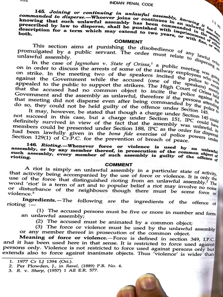 Rioting and Affray | PDF | Riot | Assault