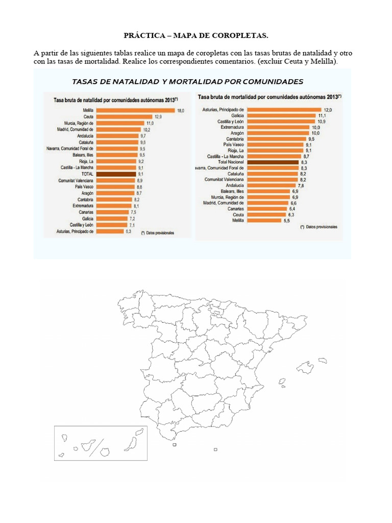 Práctica Mapa de Coropletas | PDF